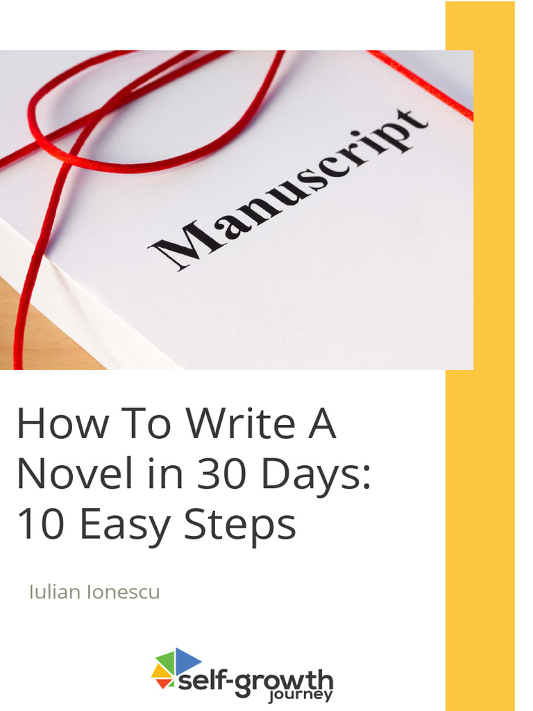 Write A Novel in 30 Days Cheat Sheet | PDF | Narration | Plot (Narrative)