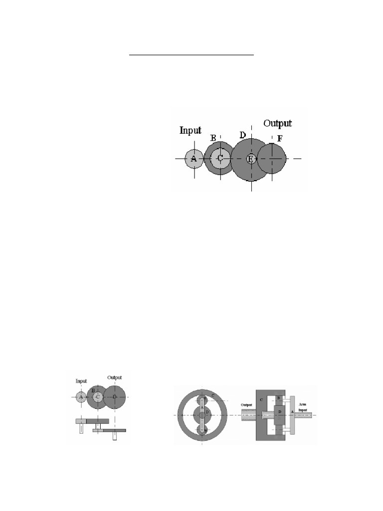 Tutorial-3 Gear Trains | PDF | Gear | Mechanics