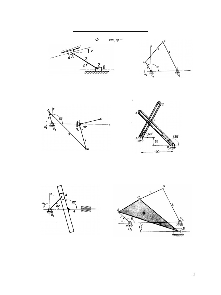 Tutorial-4 Velocity Analysis | PDF | Physics | Mechanical Engineering