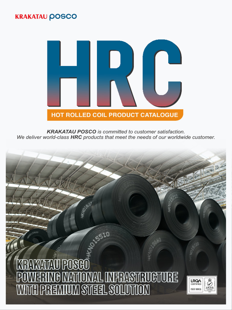High-Grade Hot Rolled Coil Catalogue | PDF | Rolling (Metalworking) | Steel