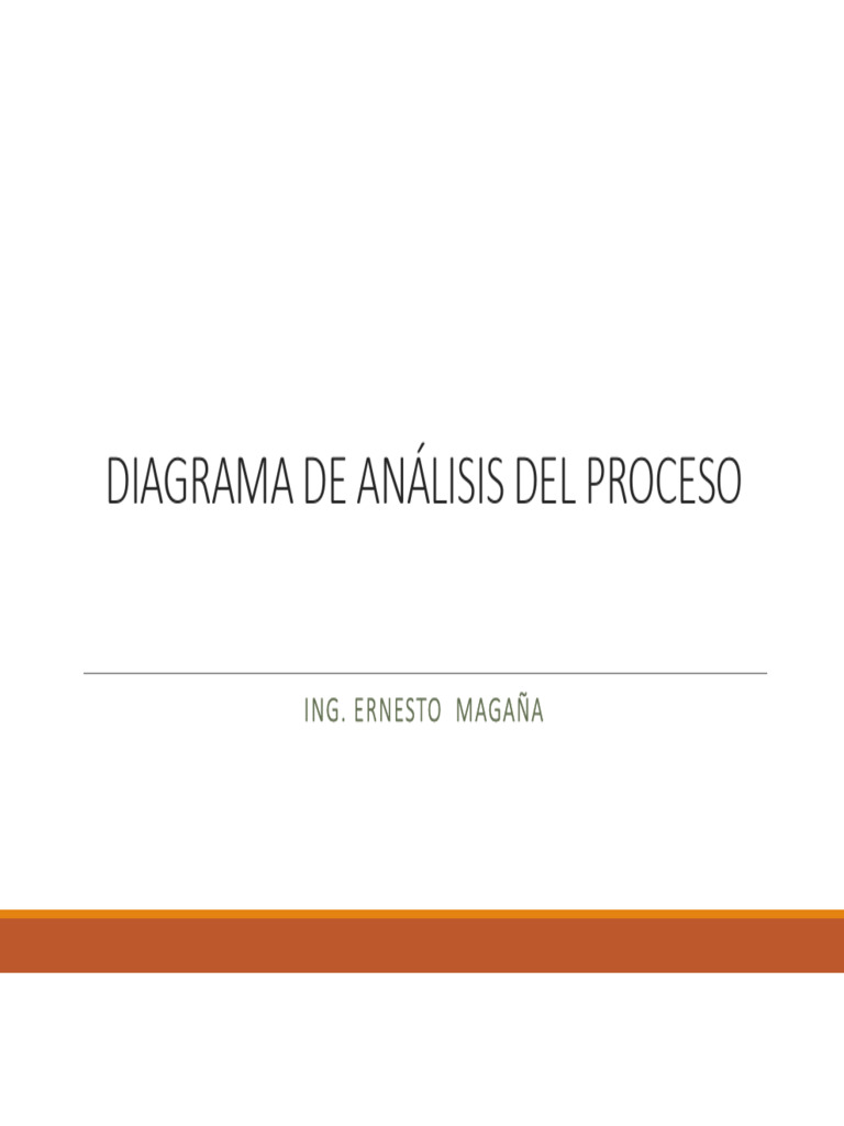Diagrama de Anã Lisis Del Proceso | PDF