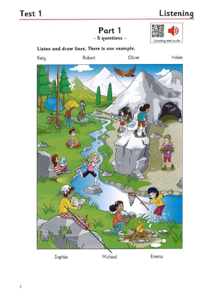 Flyers Book 4 Full 3 Tests | PDF