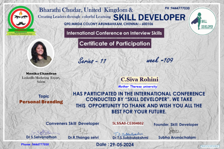 Skill Developer | PDF