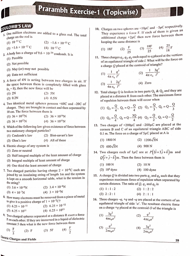 P (Module-1) EX-1 and PYQs + Answers | PDF