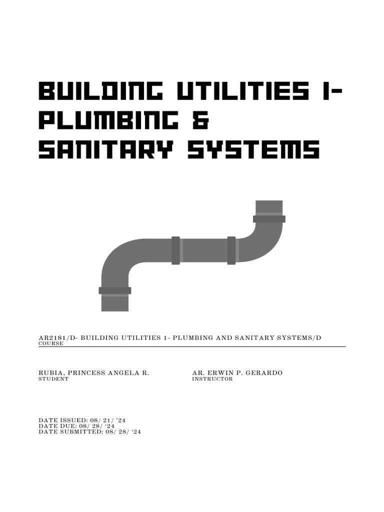 Plumbing and Sanitary Systems Guide | PDF | Plumbing | Sanitary Sewer