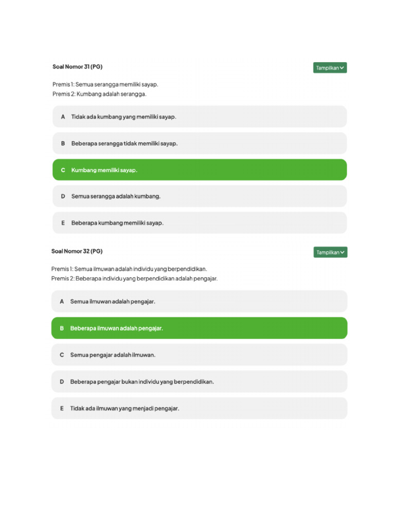 Tiu Paket 15 Al Faiz | PDF