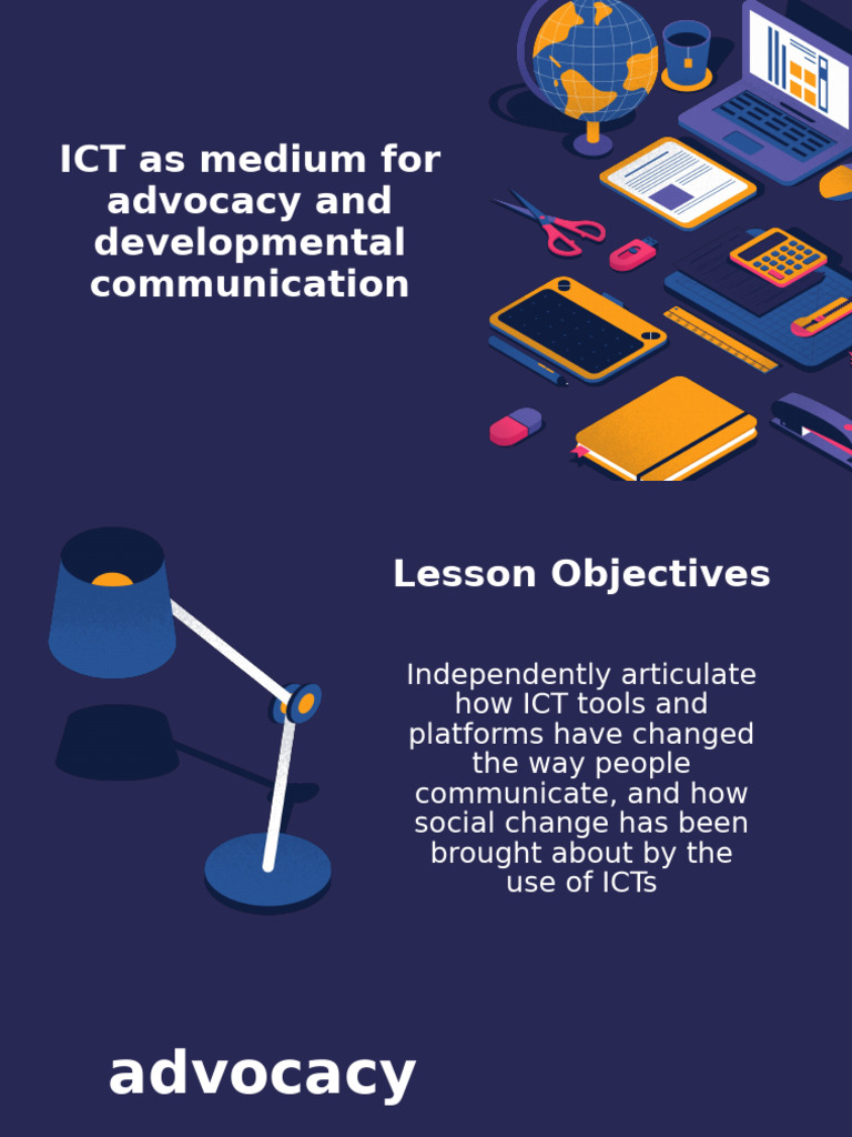 ICT As Medium of Advocacy | PDF | Information And Communications ...