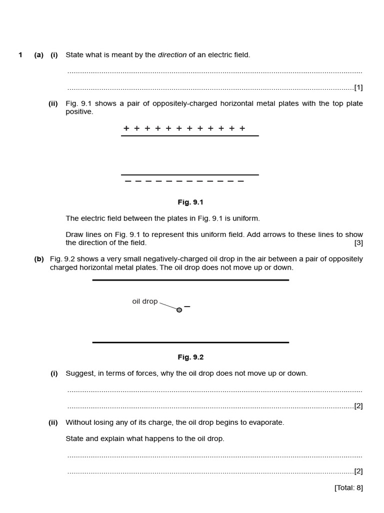 Electrical Quantities 1 QP Akansh | PDF | Electric Current | Physical ...
