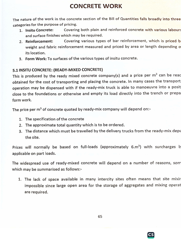 Concrete Works | PDF