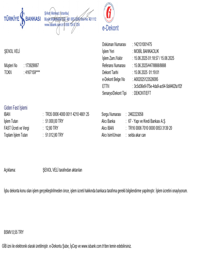 Dekont 25061501185715 06 2025 01 19 04 | PDF