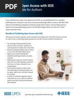 IEEE Article Processing Charges List | PDF | Computing