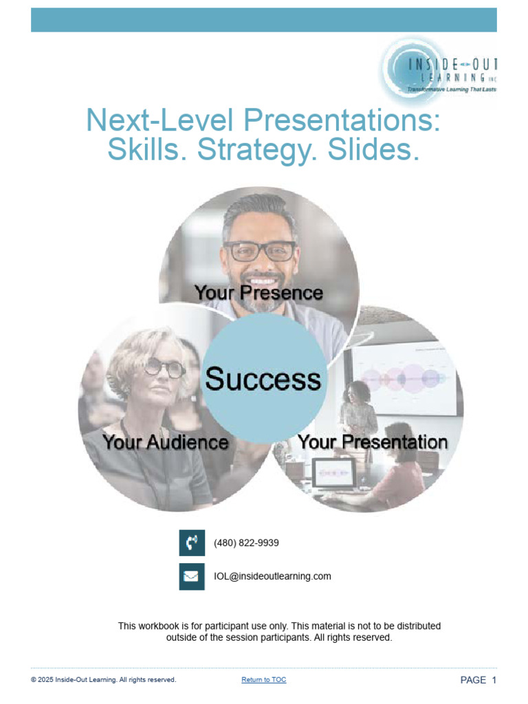 Next-Level Presentation Strategies | PDF