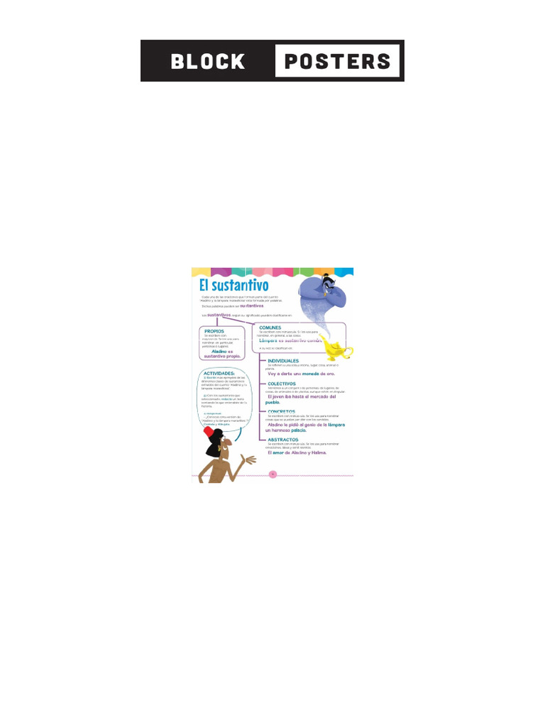 Poster de Sustantivos | PDF