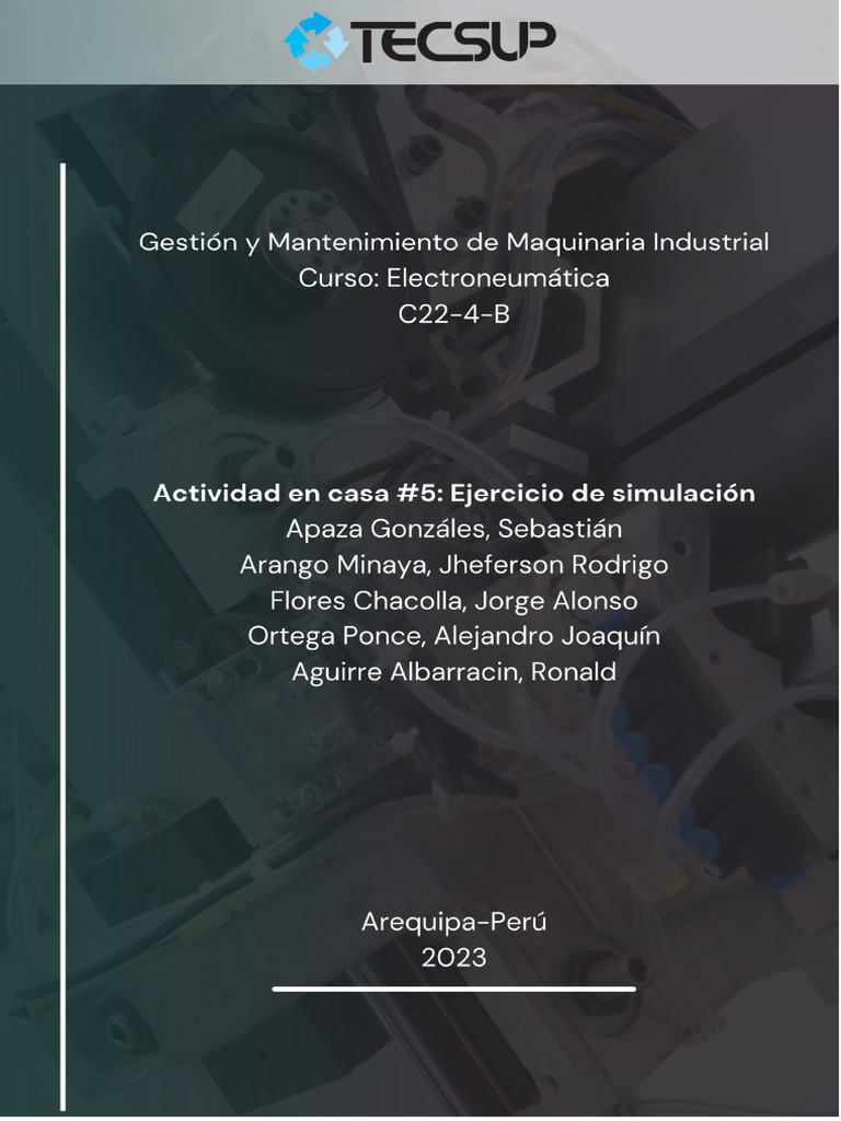 Actividad Casa #5 - 4C22 | PDF