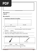 Grade 1 Environmental Activities | PDF