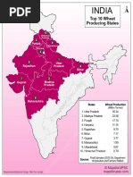 India Coastal States and Lengths Map | PDF | Physical Geography ...