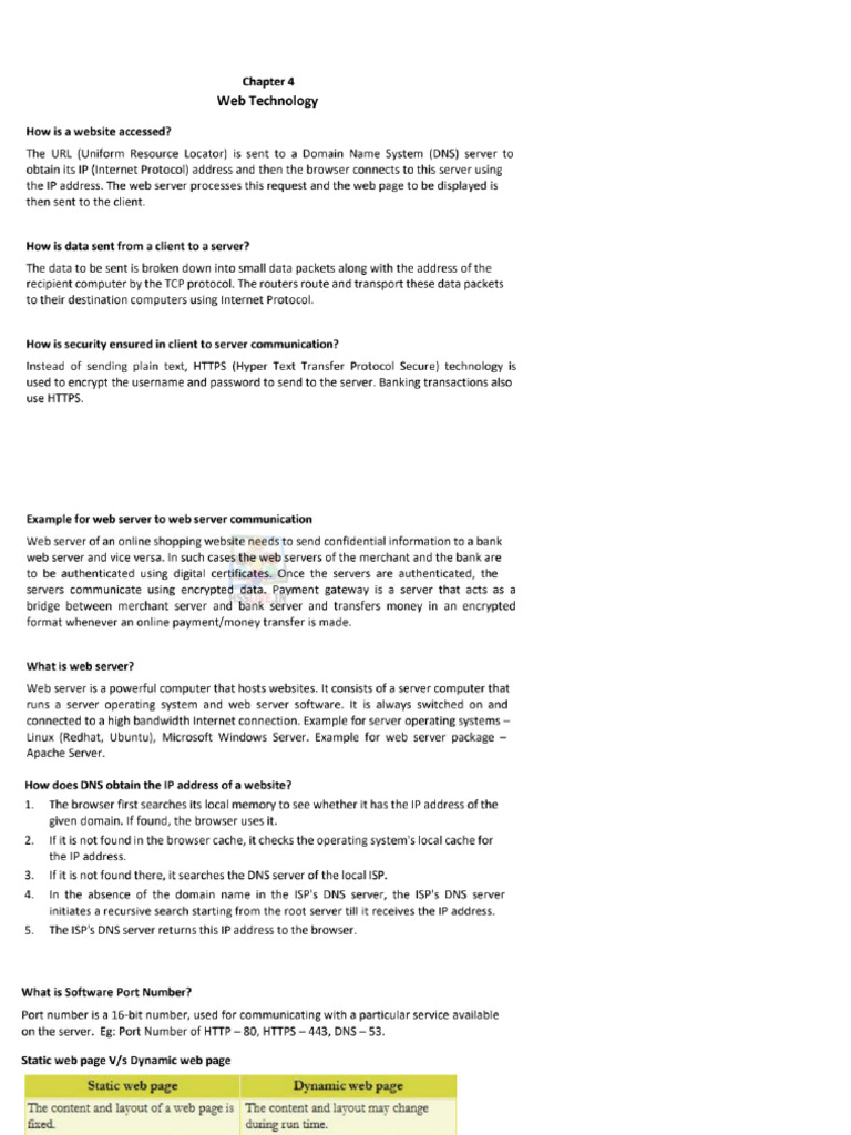 +2 Computer Science 4-12 | PDF