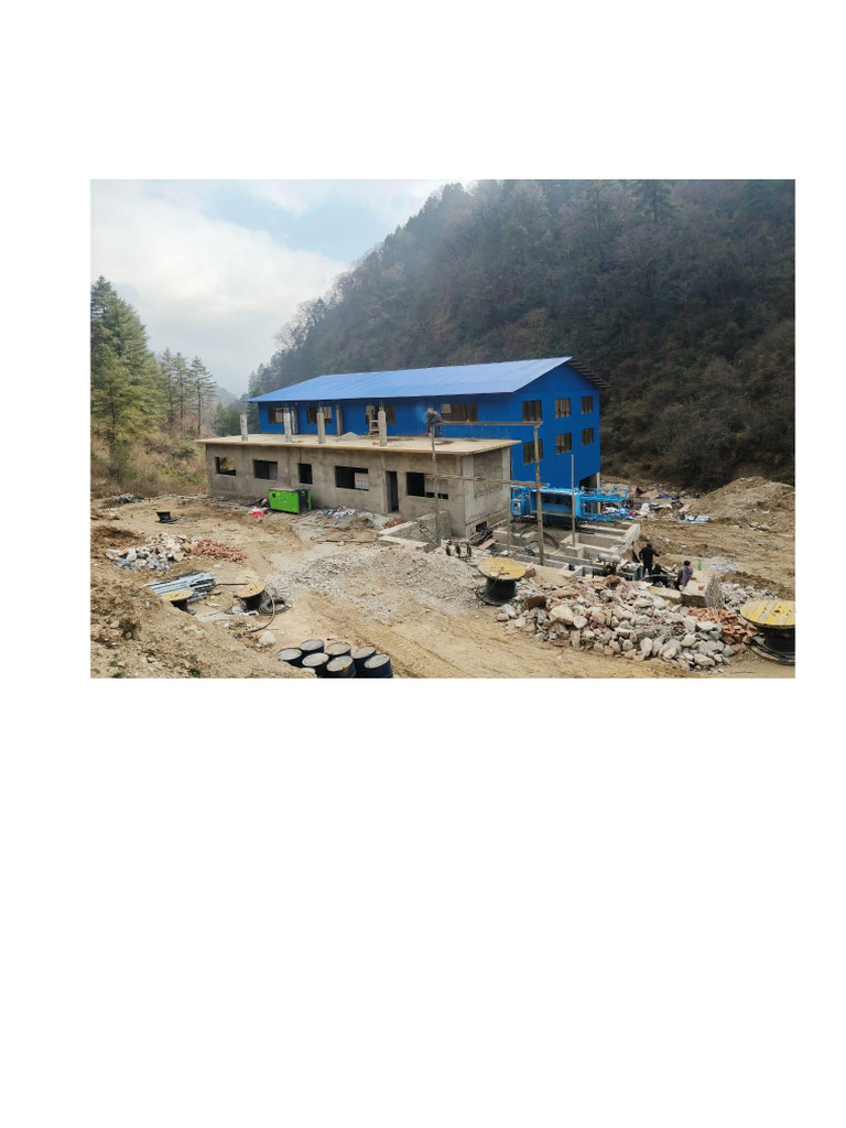 Progress Report Magh 2081 | PDF | Electric Power Transmission | Spillway