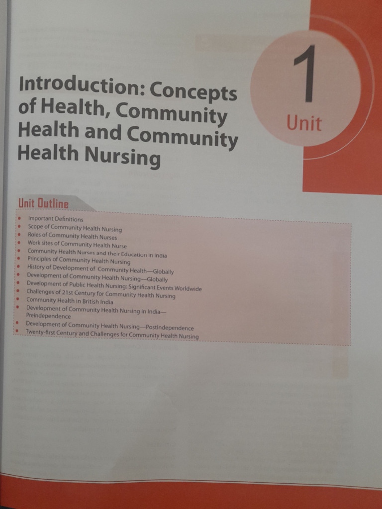 CHN 1 Unit 4th Yr | PDF