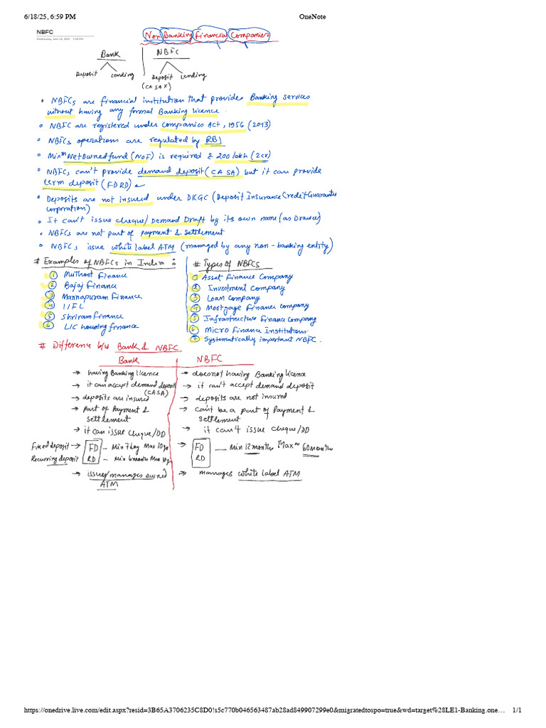 Le1 Banking NBFC | PDF