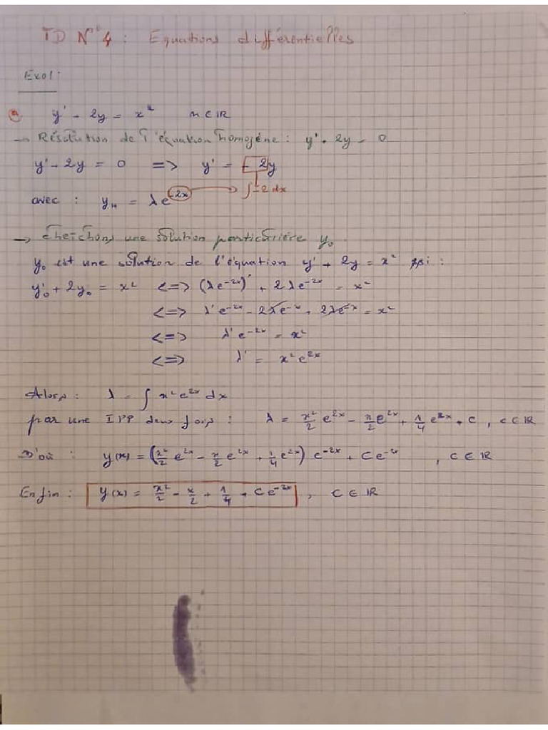 TD 4 Analyse 2 | PDF