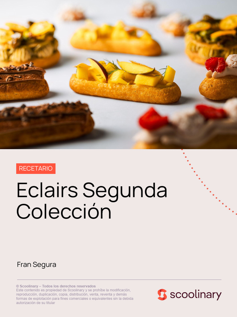 Eclairs | PDF | Confitería | Crema