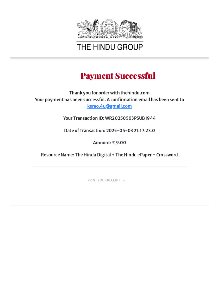 The Hindu | PDF