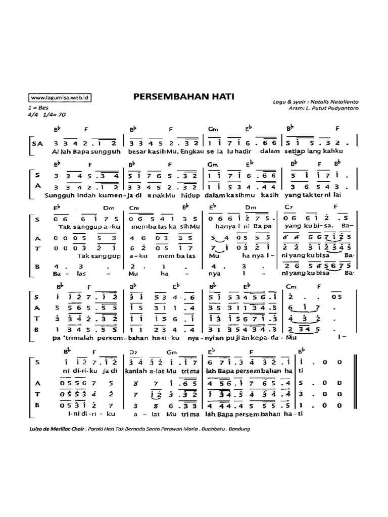 Persembahan Hati | PDF