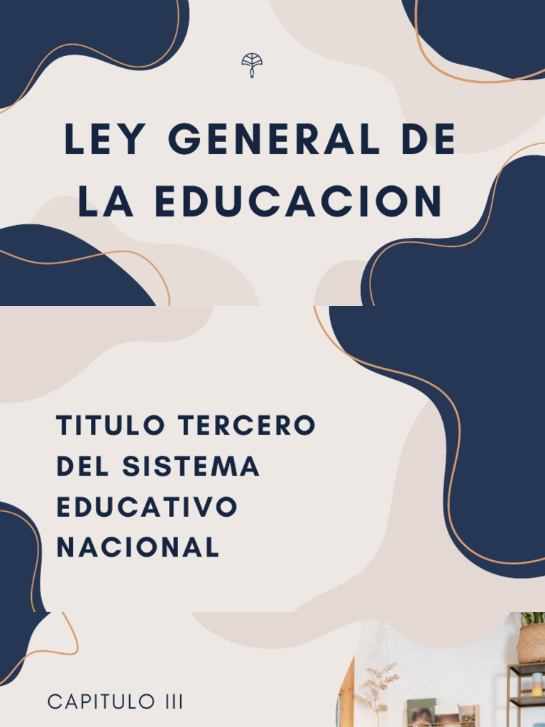 Ley General de La Educa - PDF 2 | PDF | Aprendizaje