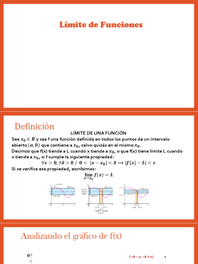 Límite de Funciones en Cálculo | PDF | Límite (Matemáticas) | Integral