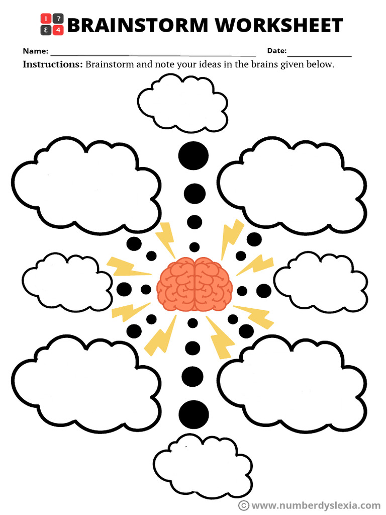 Brainstorm Worksheet | PDF