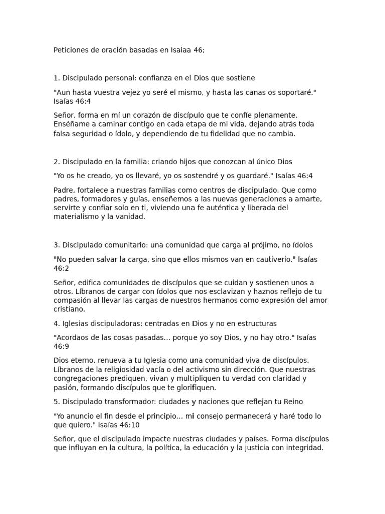 Isaías 46 | PDF