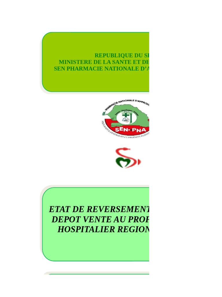 Reversement de marge CHR Kolda | PDF