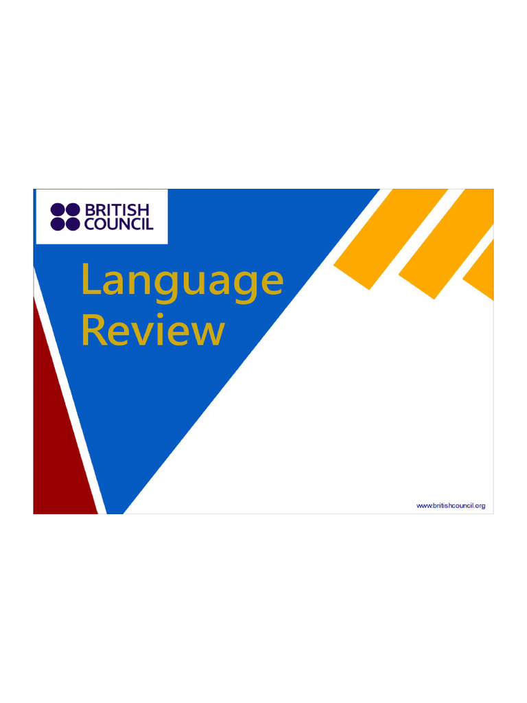 Course Grammar and Vocabulary | PDF