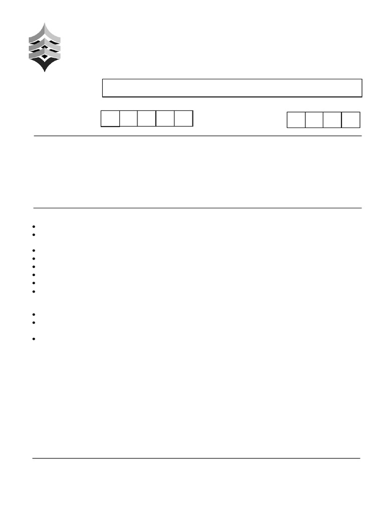 2025 Specimen Paper 1: Scientific Maths | PDF
