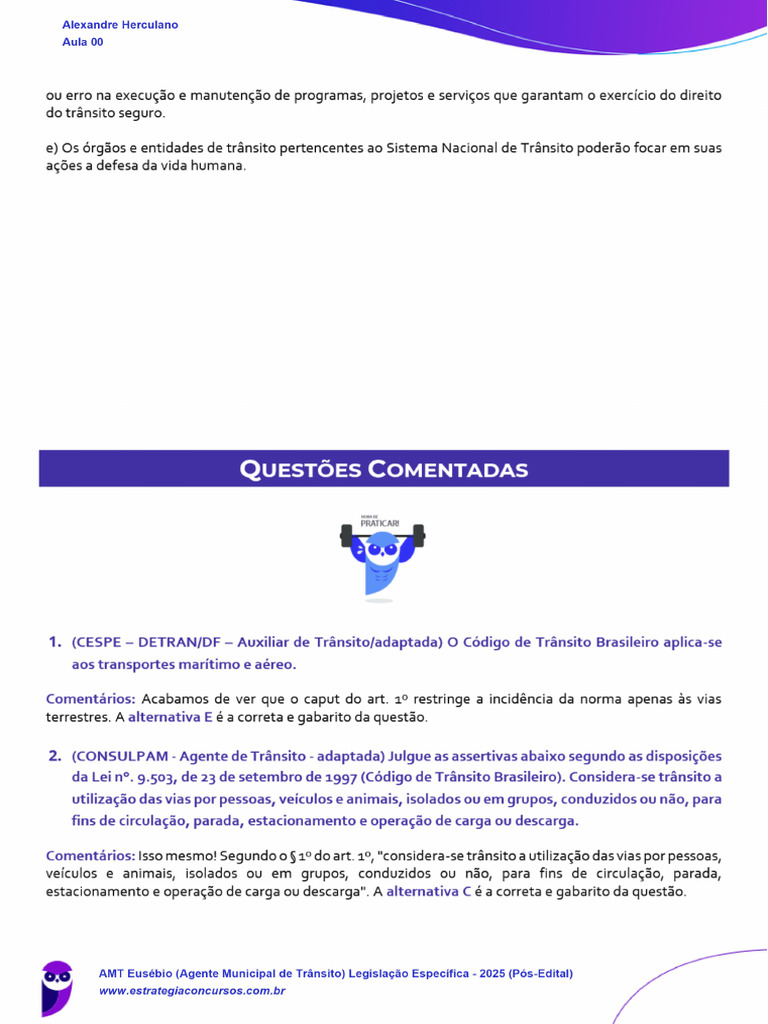 CTB Questões 68 | PDF