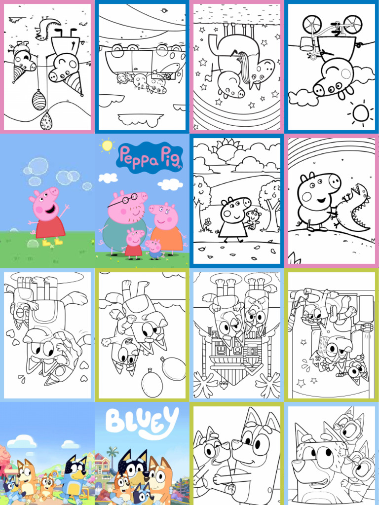 20 Mini Libritos para Colorear | PDF