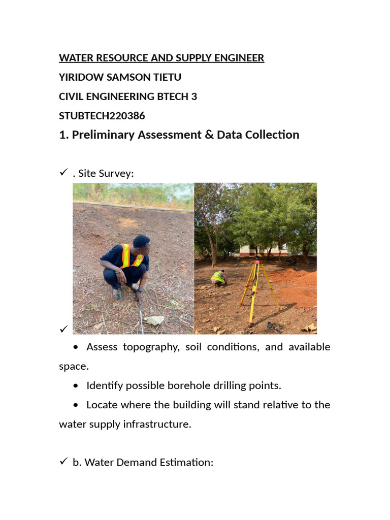Water Resource Engineer | PDF | Water Purification | Water