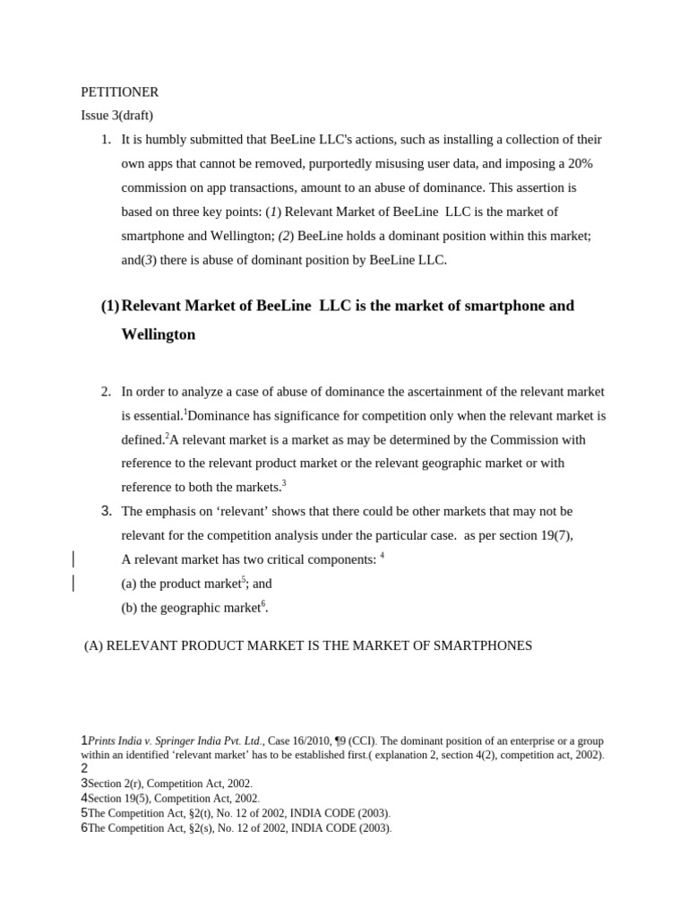 Petitioner Issue3 Reviewed | PDF | Mobile App | Android (Operating System)