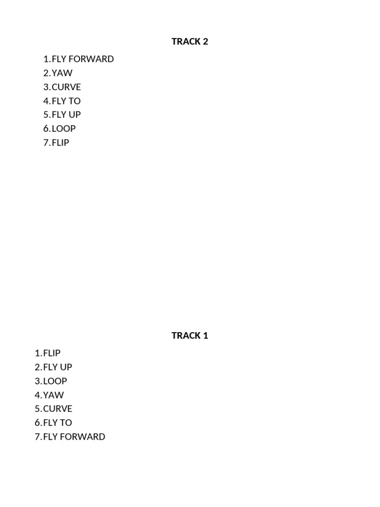 Drone Flight Maneuvers Guide | PDF