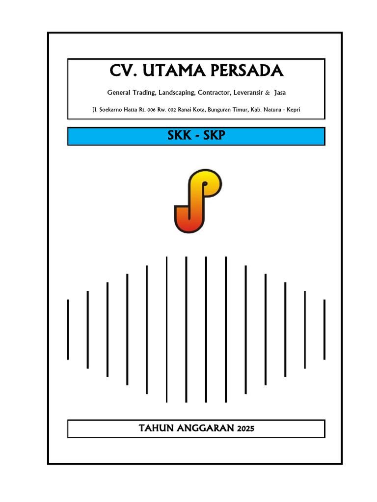 SKK SKP Cv. Utama Persada - Penambahan Ruang Renovasi Puskesmas Kelarik | PDF
