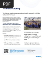 Walmart's Live Better U Program Overview | PDF | Walmart