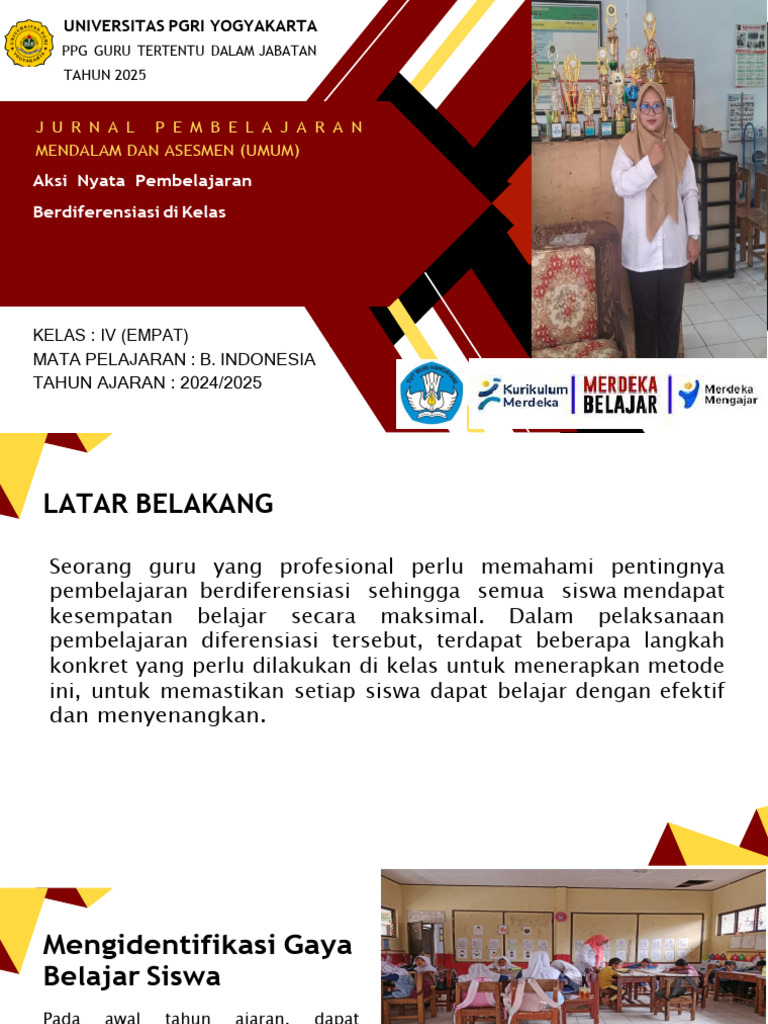 Jurnal Pembelajaran Aksi Nyata, Reni Anggraeni, S.PD | PDF