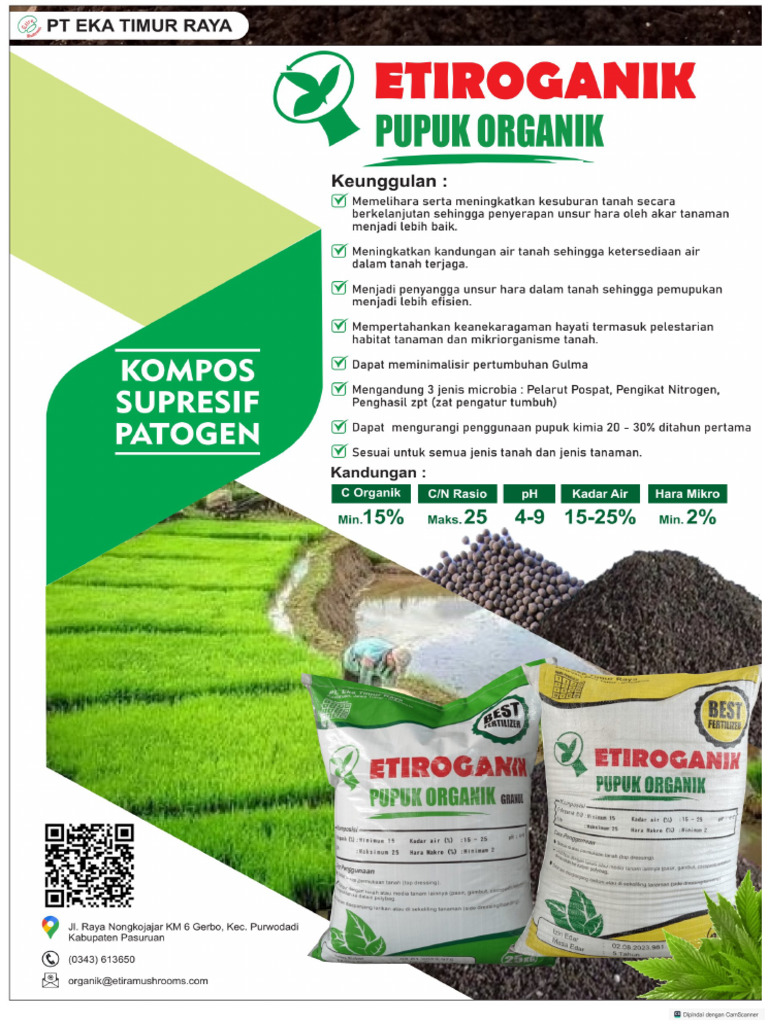 Brosur Etiroganik Update | PDF