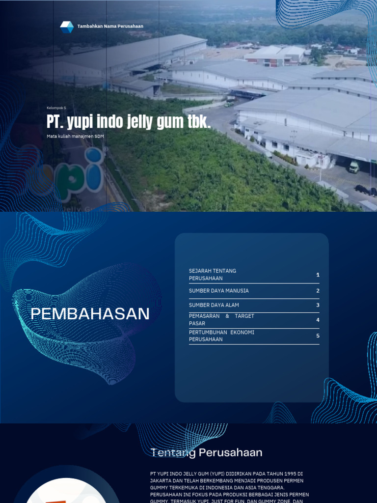 Tugas MSDM PT Yupi Indo Jelly Gum Tbk. - 20250424 - 195220 - 0000 | PDF