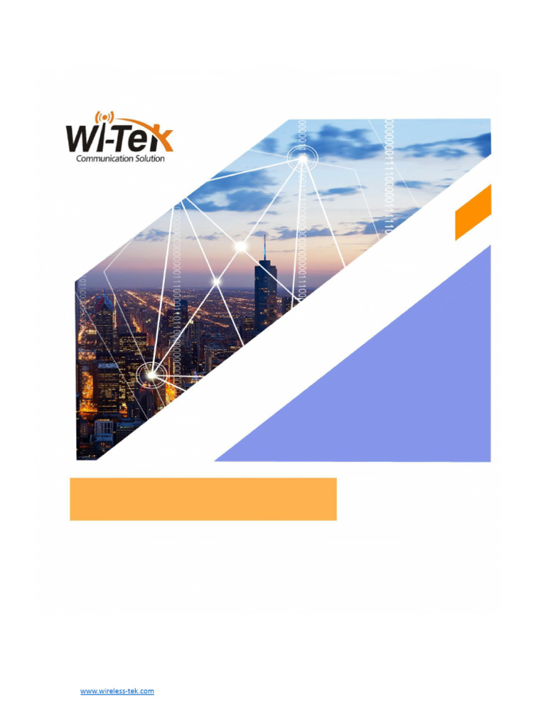 Outdoor Acces Point Witek Wi Cpe 515 Kit | PDF | Wireless | Ieee 802.11