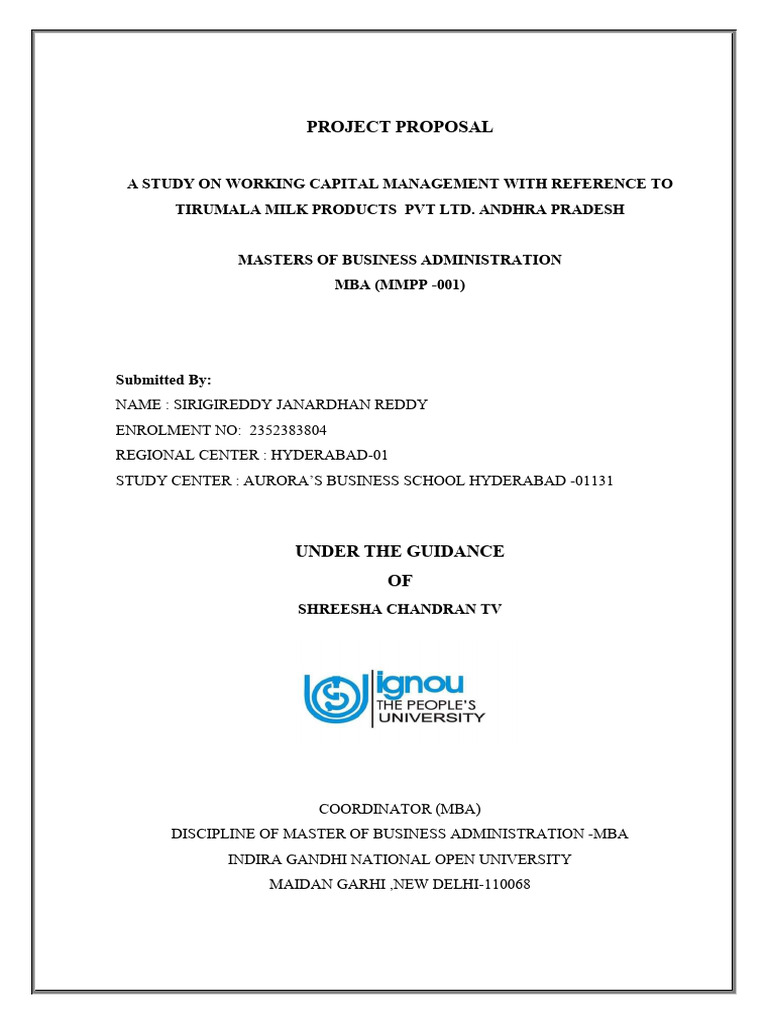 Project Proposal Project | PDF