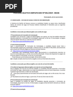 Checklist Documentos Contratação PSS 2025 | PDF