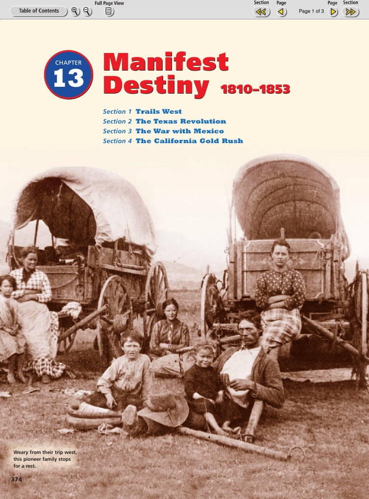 Manifest Destiny: Westward Expansion 1810-1853 | PDF | Battle Of The ...