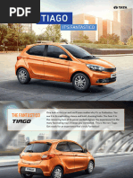 2025 Tata Tiago Brochure | PDF | Car | Front Wheel Drive Vehicles
